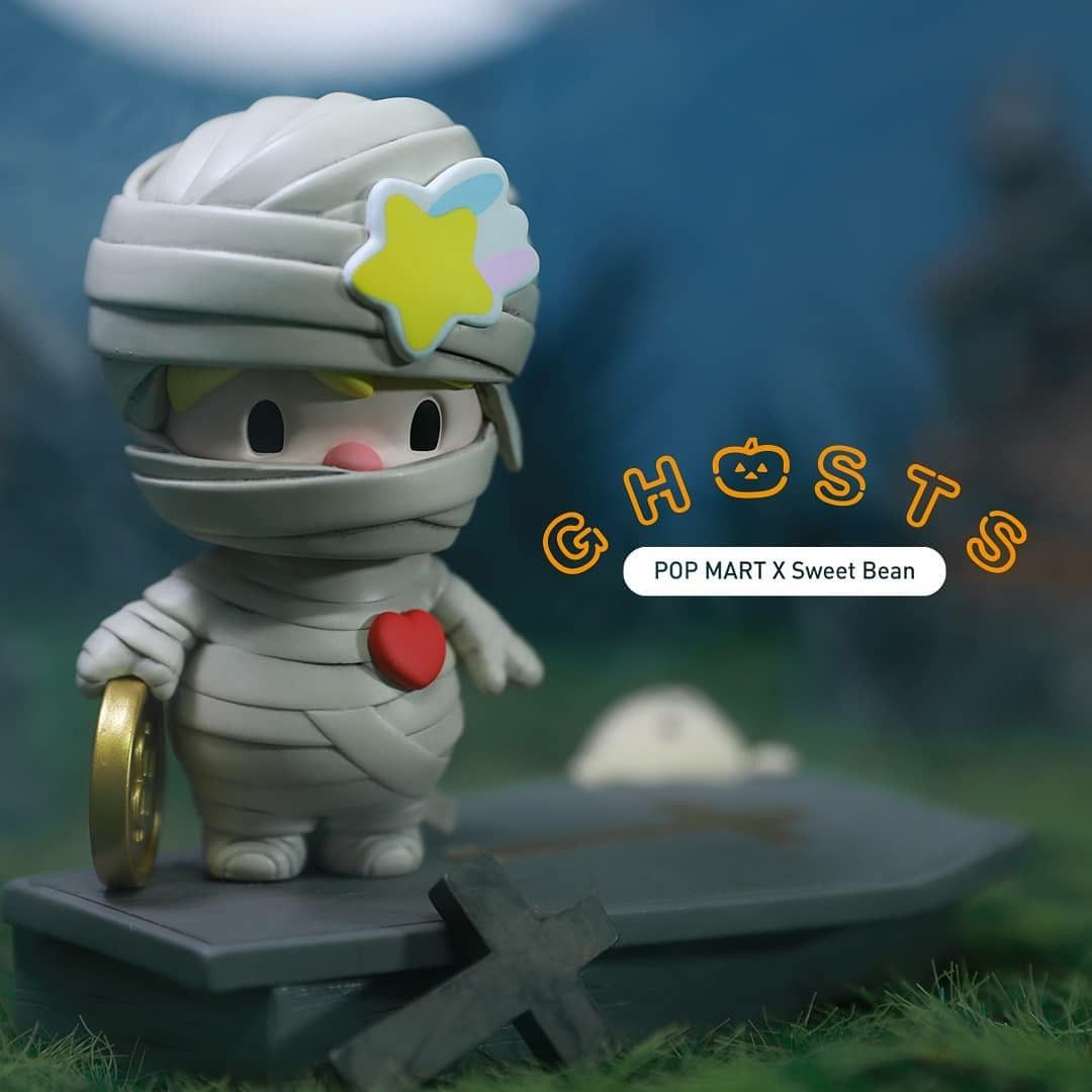 [POPMART ULTRA RARE] POPMART SWEETBEAN GHOSTS SERIES FULL BASIC 12X ...