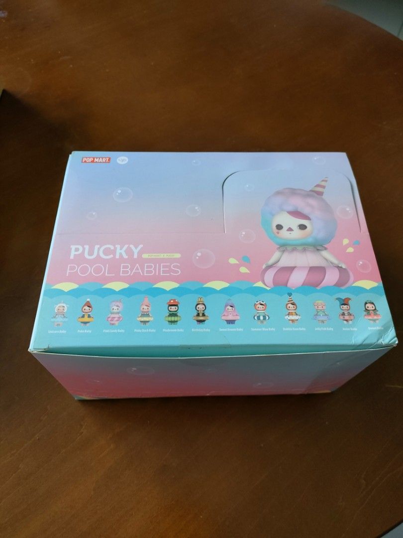 Popmart x Pucky Pool Babies Full Set, Hobbies & Toys, Toys & Games on ...