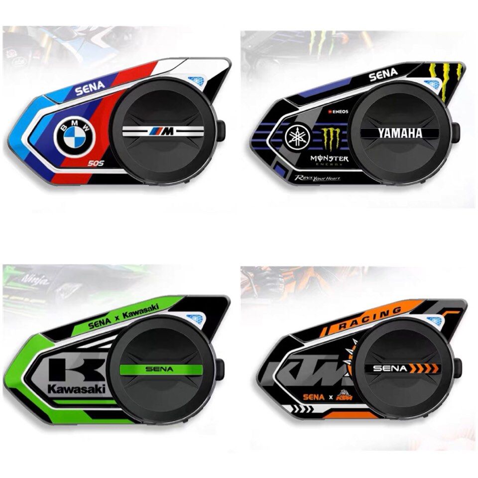 Premium Sena 50S sticker decal, Motorcycles, Motorcycle Accessories on ...