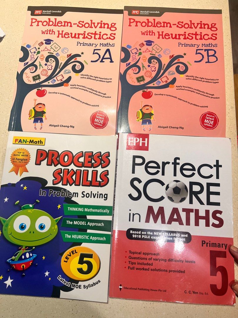 Primary 5 Math assorted assessment books, Hobbies & Toys, Books ...