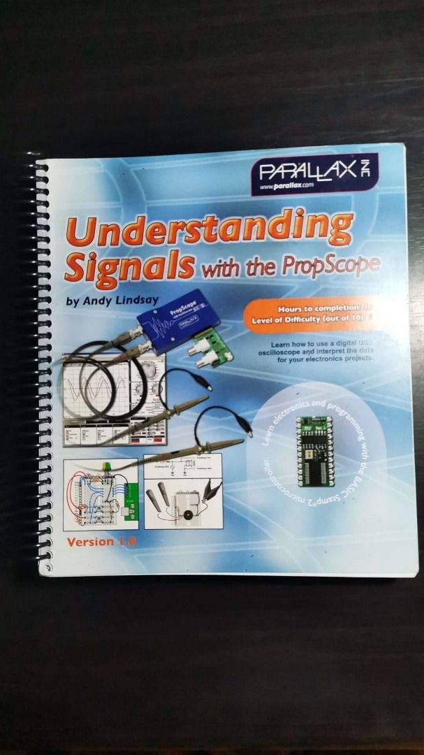 PropScope USB Oscilloscope with Understanding Signals Book, Computers & Tech, Office & Business ...