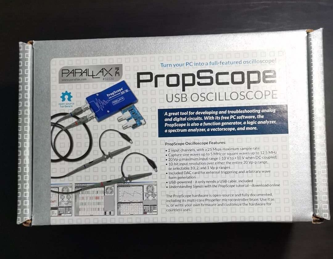 PropScope USB Oscilloscope with Understanding Signals Book, Computers & Tech, Office & Business ...