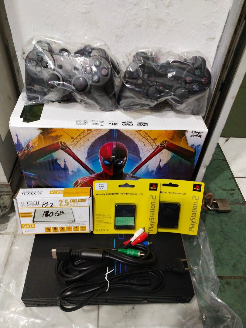 PS2 FAT SERI 5XXX HARDISK EKSTERNAL 120GB, Video Game, Konsol di Carousell