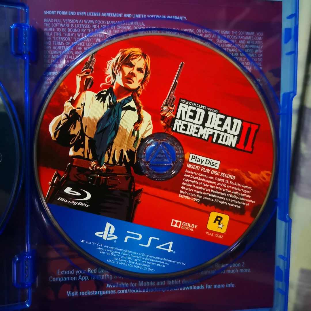 PS4 Game Red Dead Redemption 2, 電子遊戲, 電子遊戲, PlayStation - Carousell