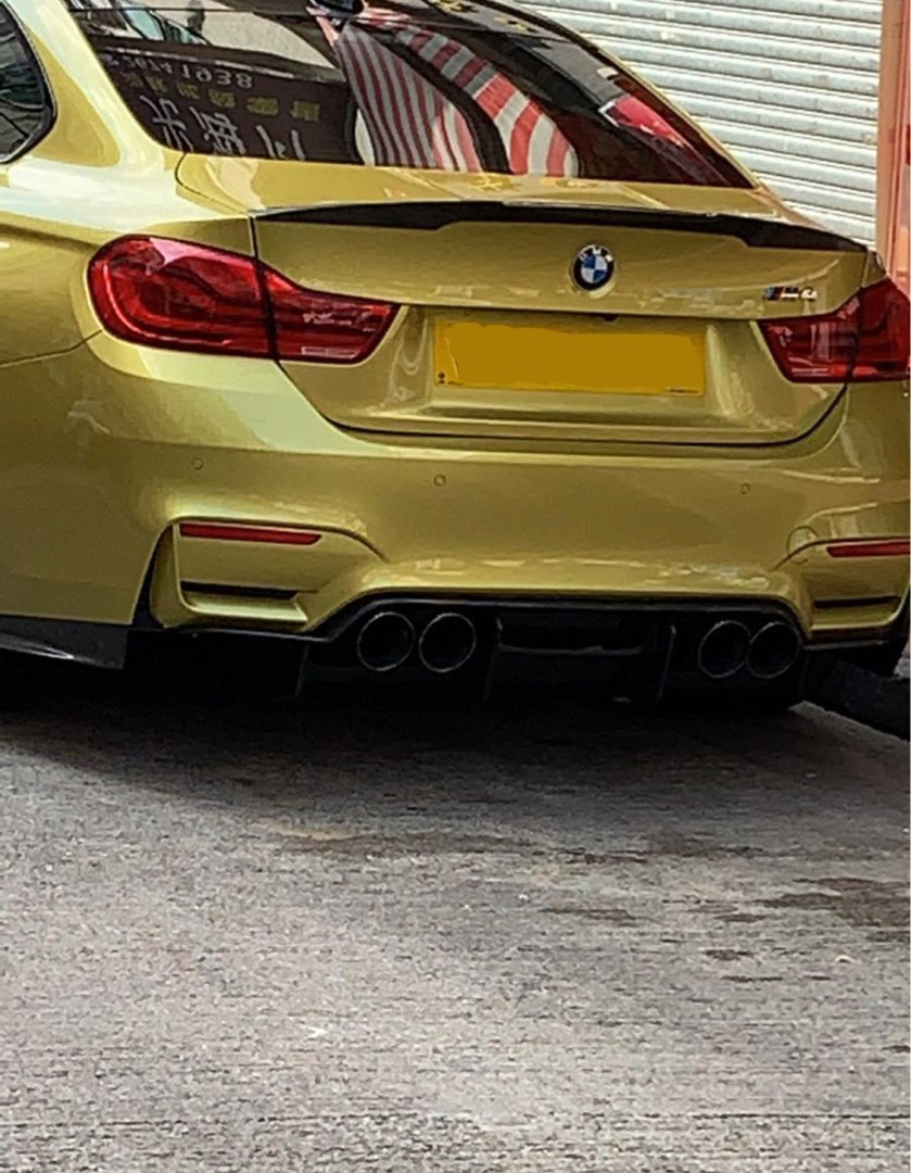 PSM-Style Rear Diffuser (BMW M3 F80 and BMW M4 F82), 汽車配件, 改裝、內外零件 ...