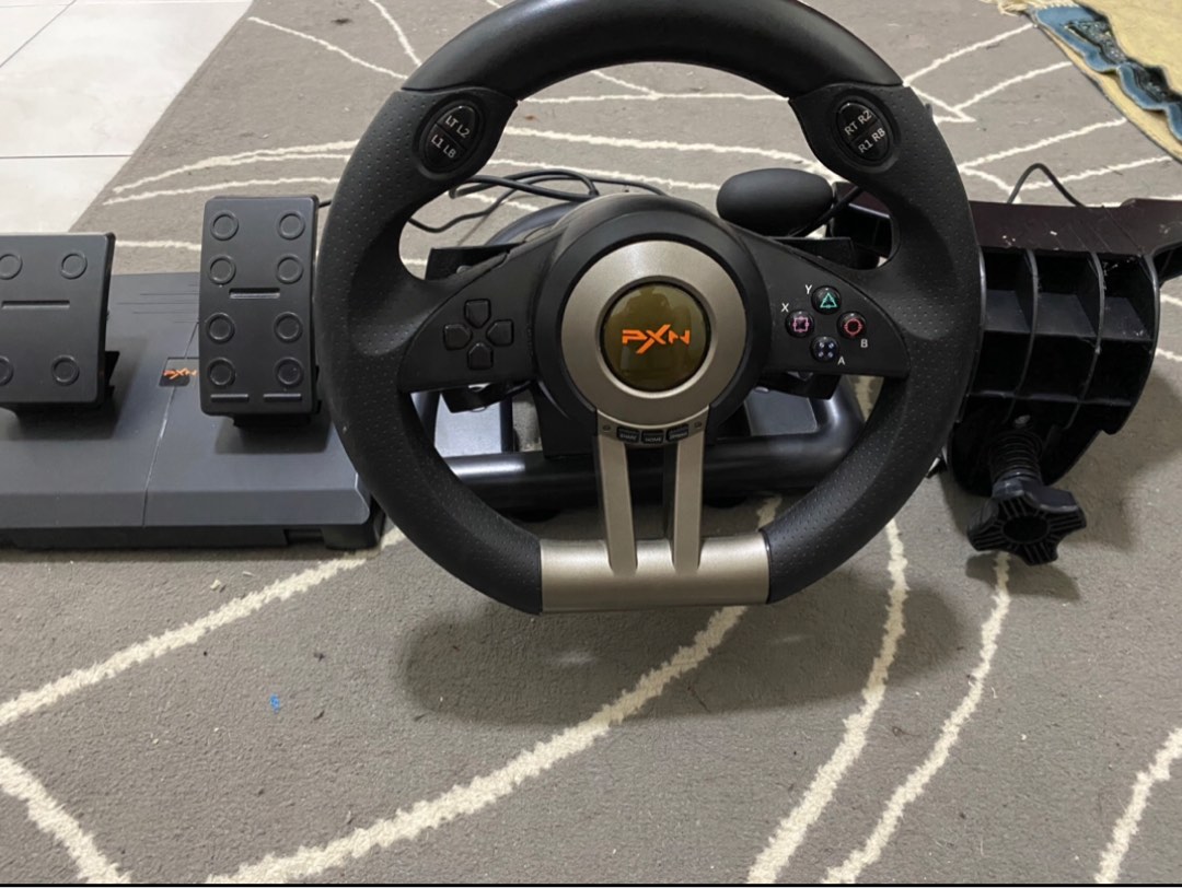 PXN V3 PRO Version 2 Racing Game Steering Wheel V3ii Racing Simulator ...