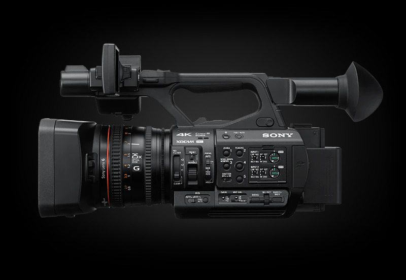 PXW-Z190 Handheld Camcorder - 4K HDR - Sony Pro, Photography, Video ...