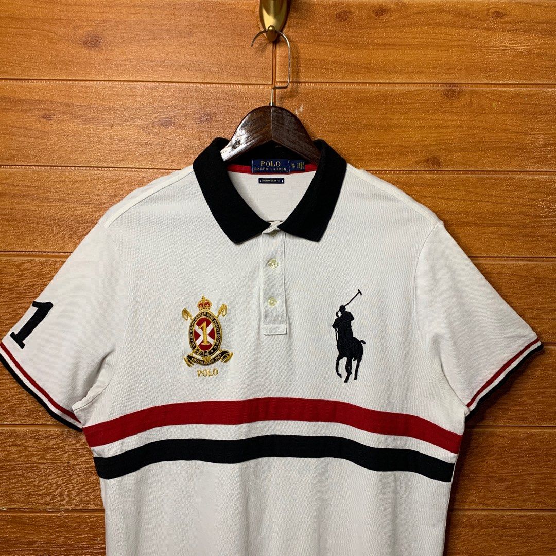 Ralph Lauren RL Crest Polo shirt, Men's Fashion, Tops & Sets, Tshirts ...