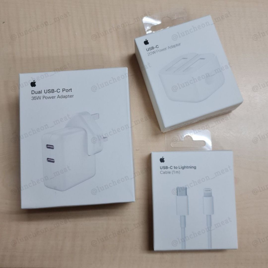 (PROMOTION) Apple 20W 35W Dual Port PD Type C to C USB Fast Charging ...