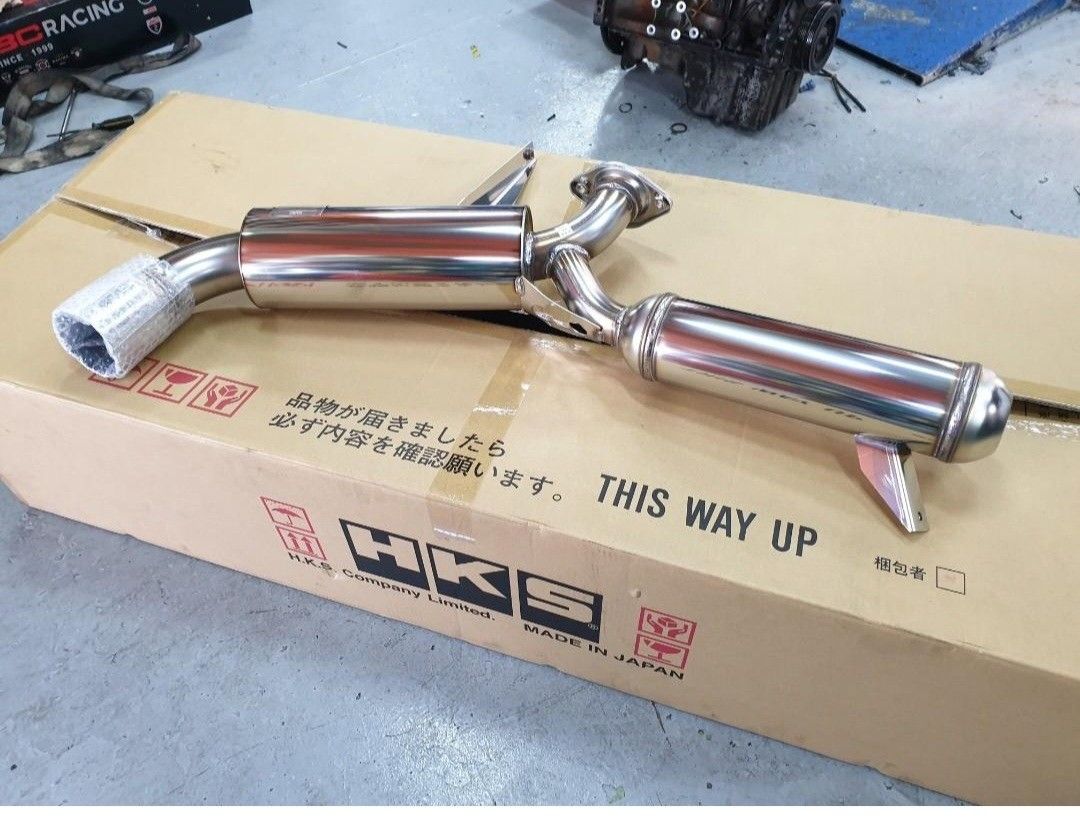 Ready Stock LTA Approved HKS Exhaust for Mitsubishi Lancer Ex 1.5L / 2L ...