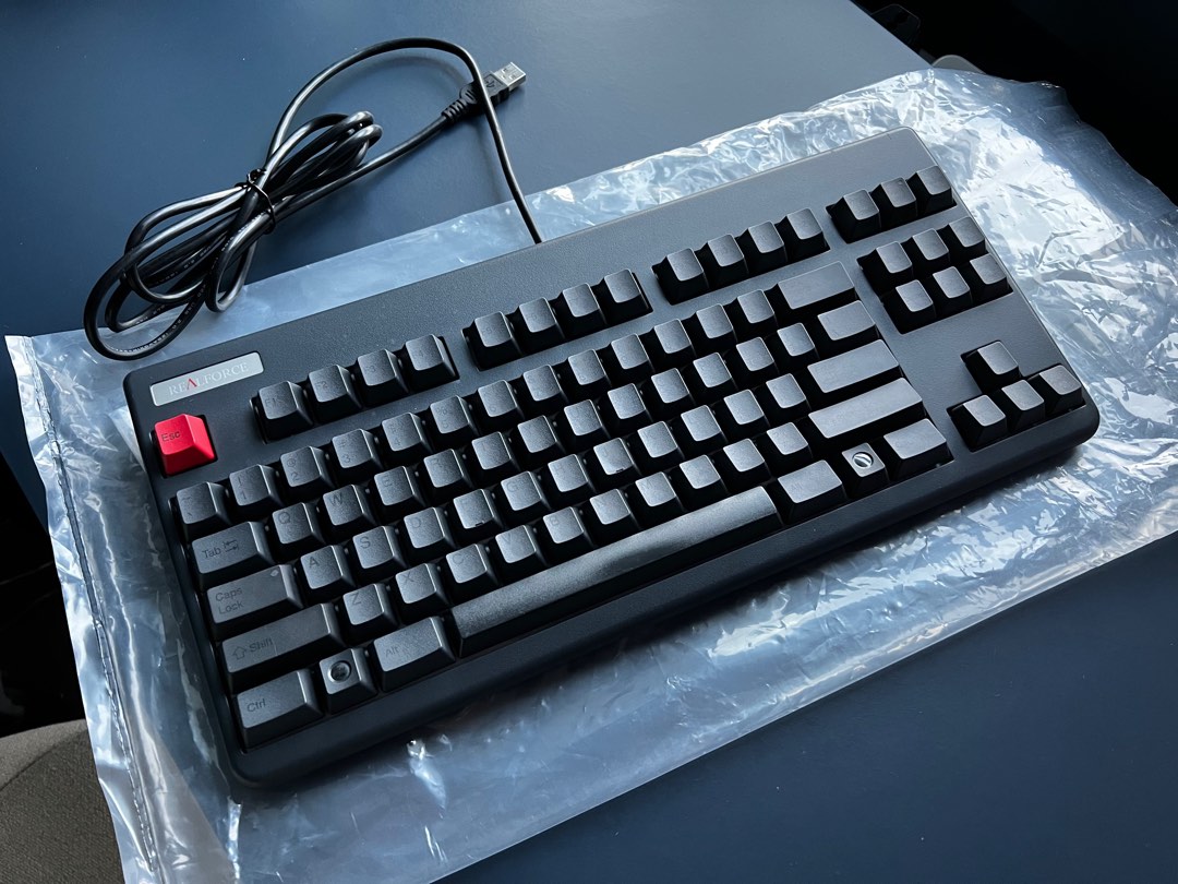 Realforce 86U Black (Lubed and Silenced), Computers & Tech, Parts ...