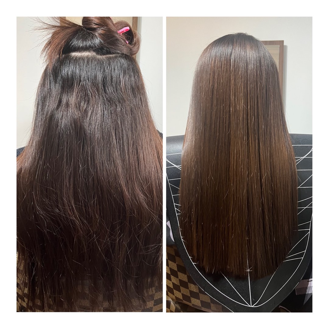 Rebond included hair cut and treatment promotion now, Beauty & Personal ...