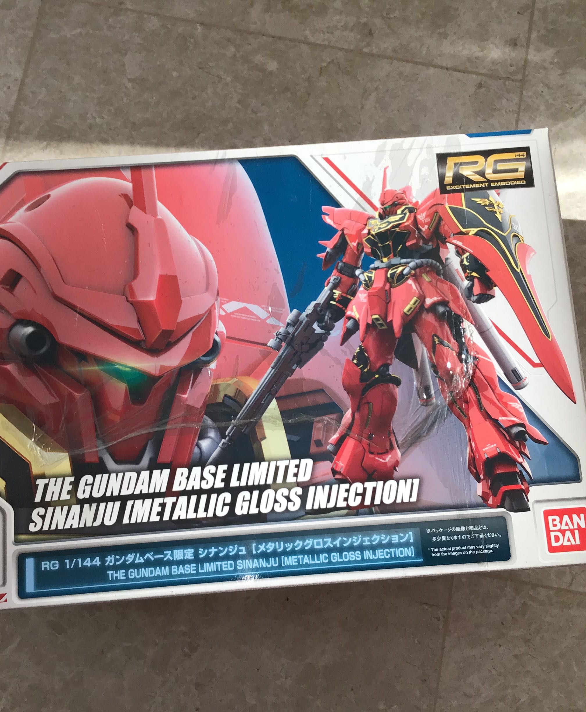 RG Sinanju Metallic Gloss injection, Hobbies & Toys, Toys & Games on ...