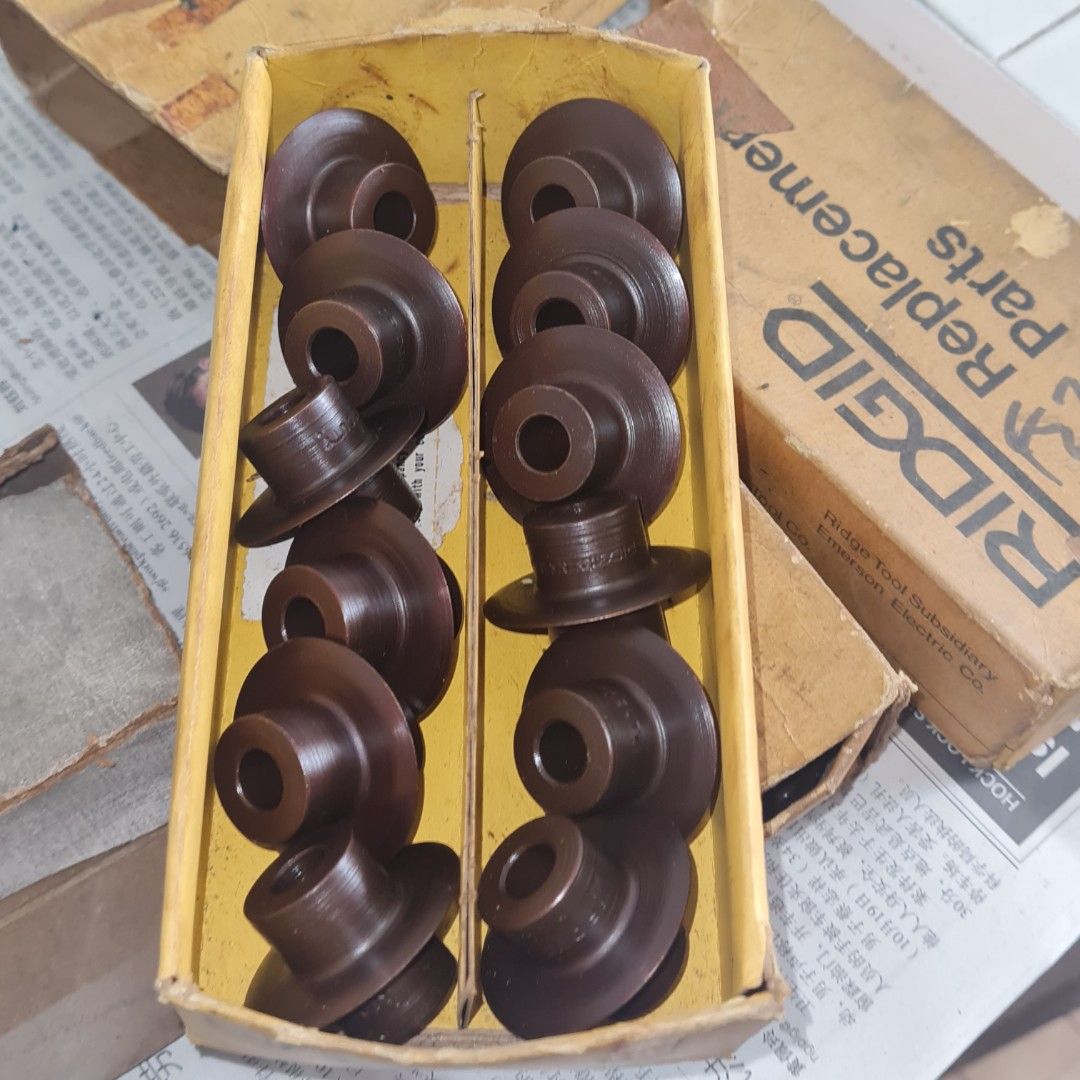 Ridgid No 3 & No 4 cutter wheels. 2 box, Furniture & Home Living, Home ...