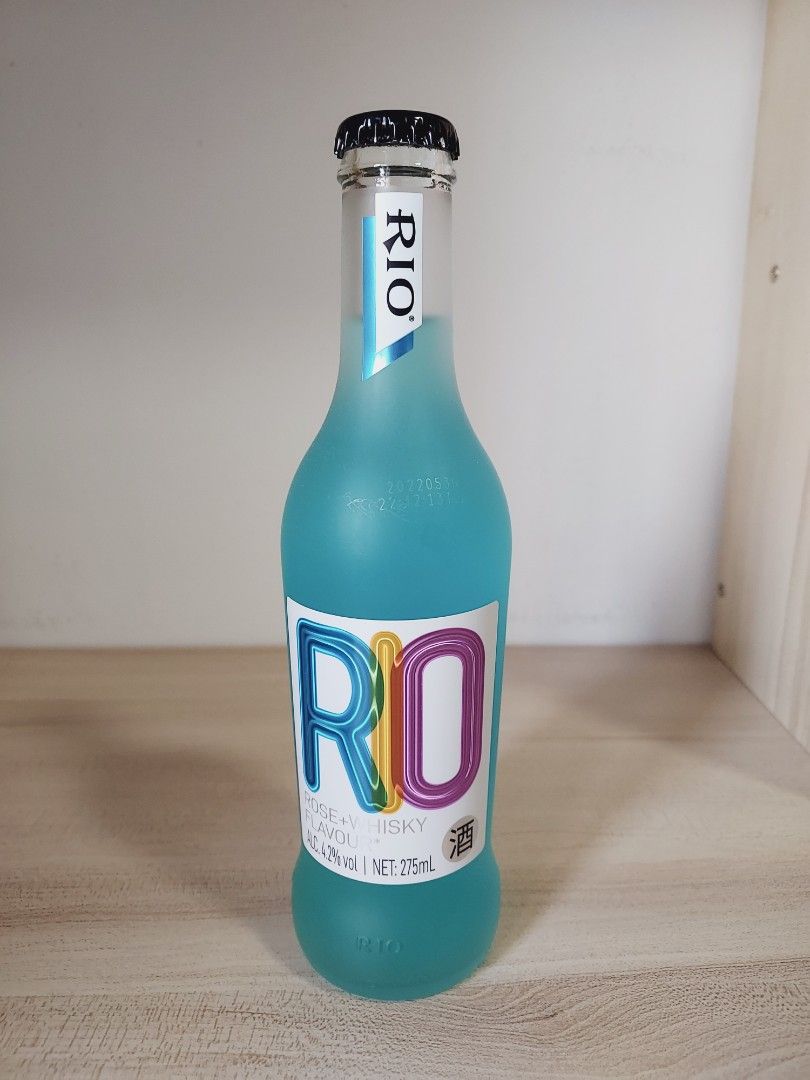 Rio rose & whisky flavoured cocktail, Food & Drinks, Beverages on Carousell