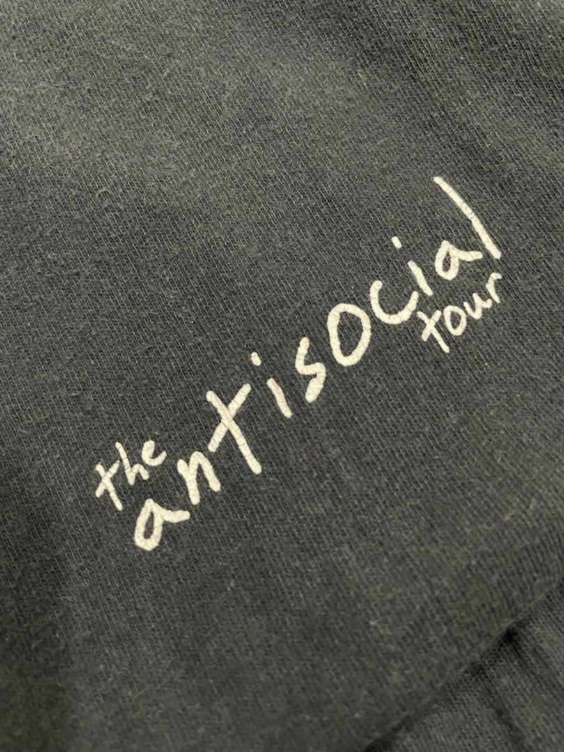 Roddy Ricch Antisocial Tour Tee, Men's Fashion, Tops & Sets, Tshirts ...
