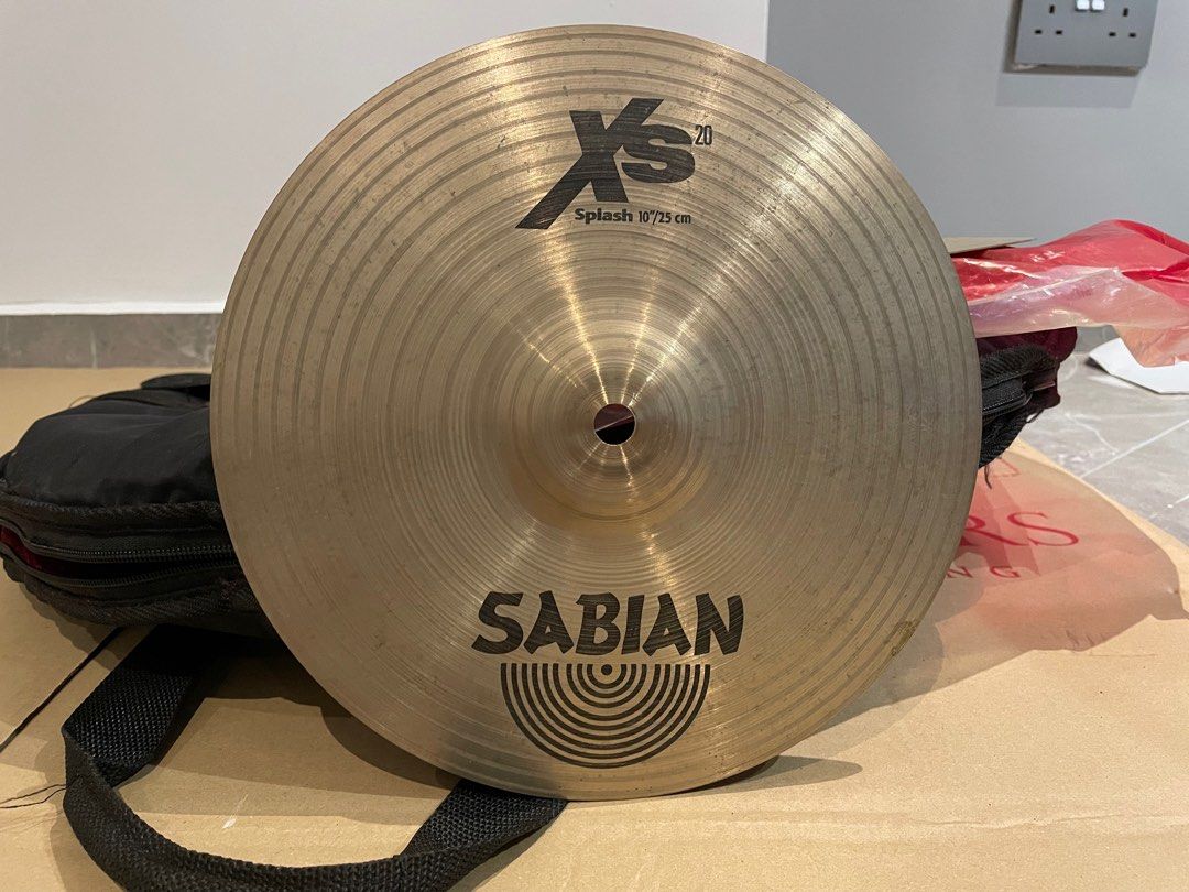 Sabian Splashes and Alu Bell, Hobbies & Toys, Music & Media, Musical ...