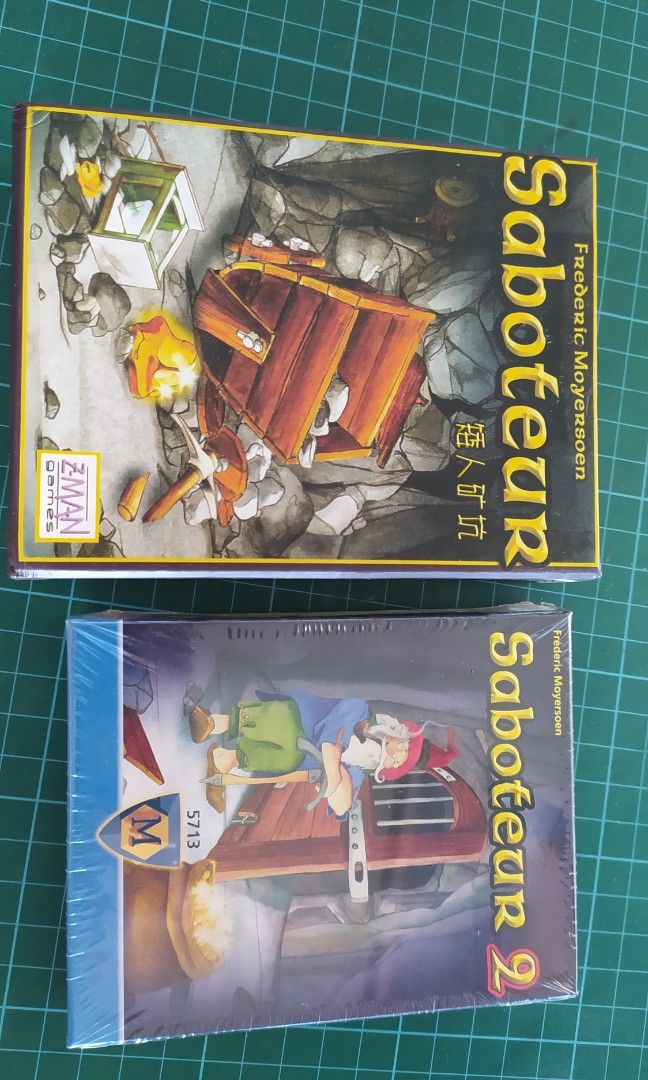 Saboteur card game, Hobbies & Toys, Toys & Games on Carousell