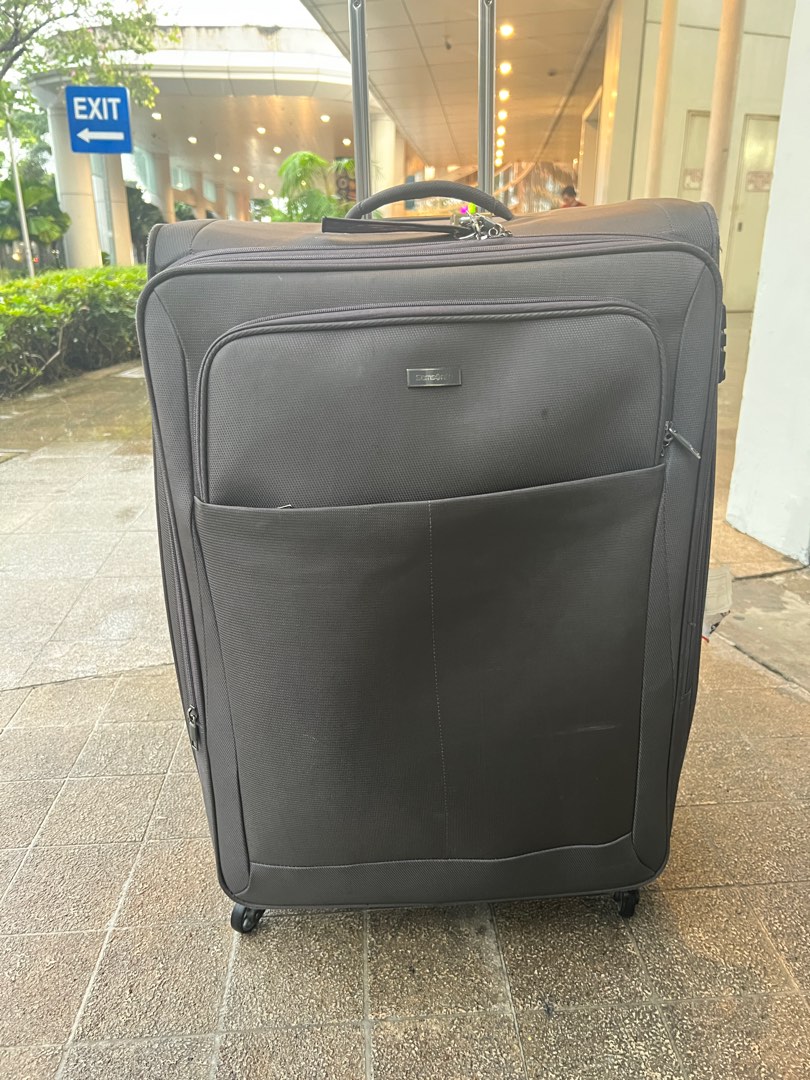 Samsonite Grey Luggage [Big], Hobbies & Toys, Travel, Luggage on Carousell