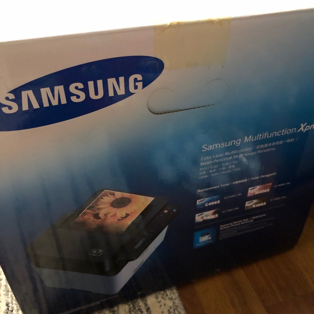 Samsung Multifunction Color Printer Xpress C460FW - scanner and fax ...