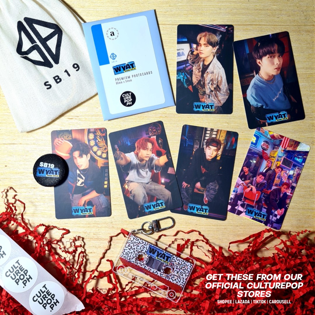 SB19 WYAT Premium Photocard Sets | Unofficial, Hobbies & Toys ...