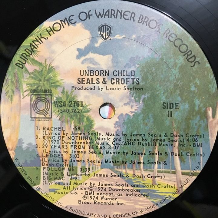 Seals & Crofts - Unborn Child - Vinyl Record LP, Hobbies & Toys, Music ...