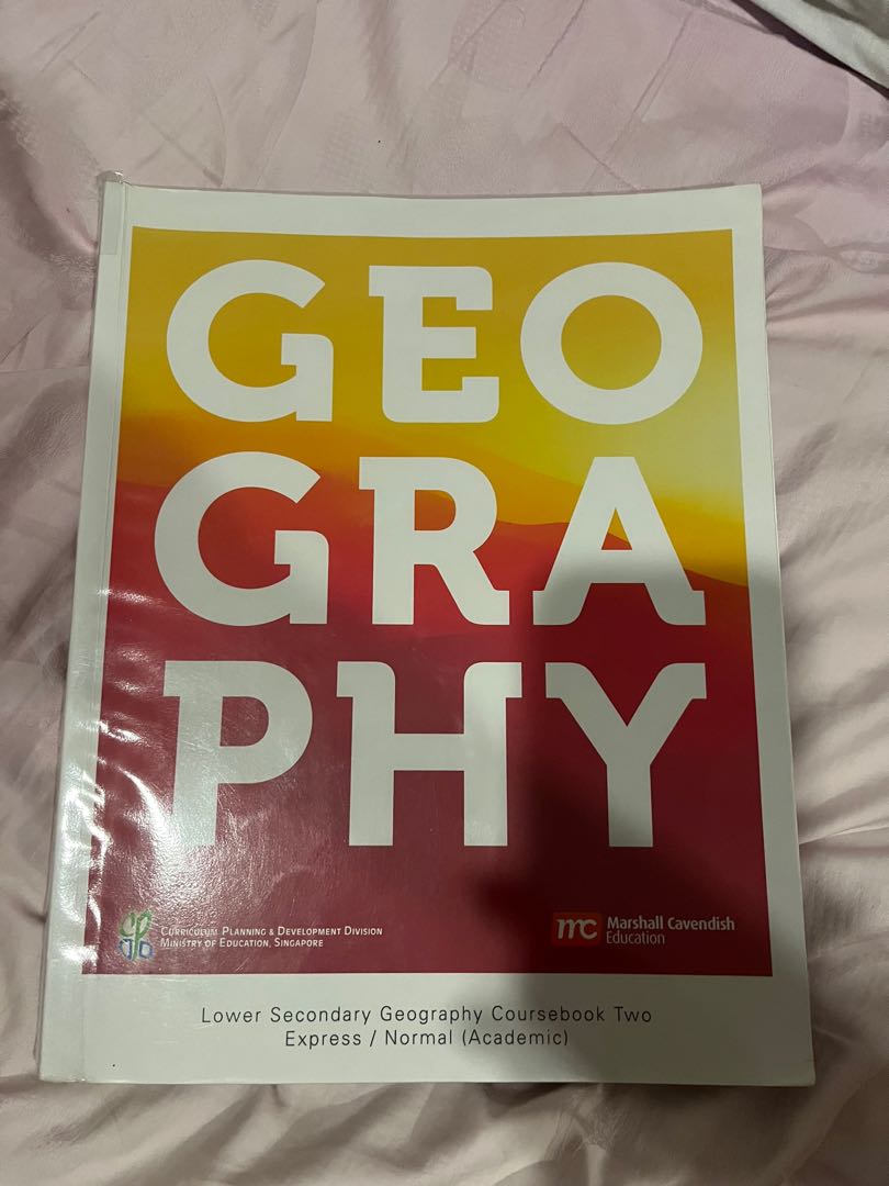 Sec 2 Geography Textbook/ coursebook, Hobbies & Toys, Books & Magazines ...