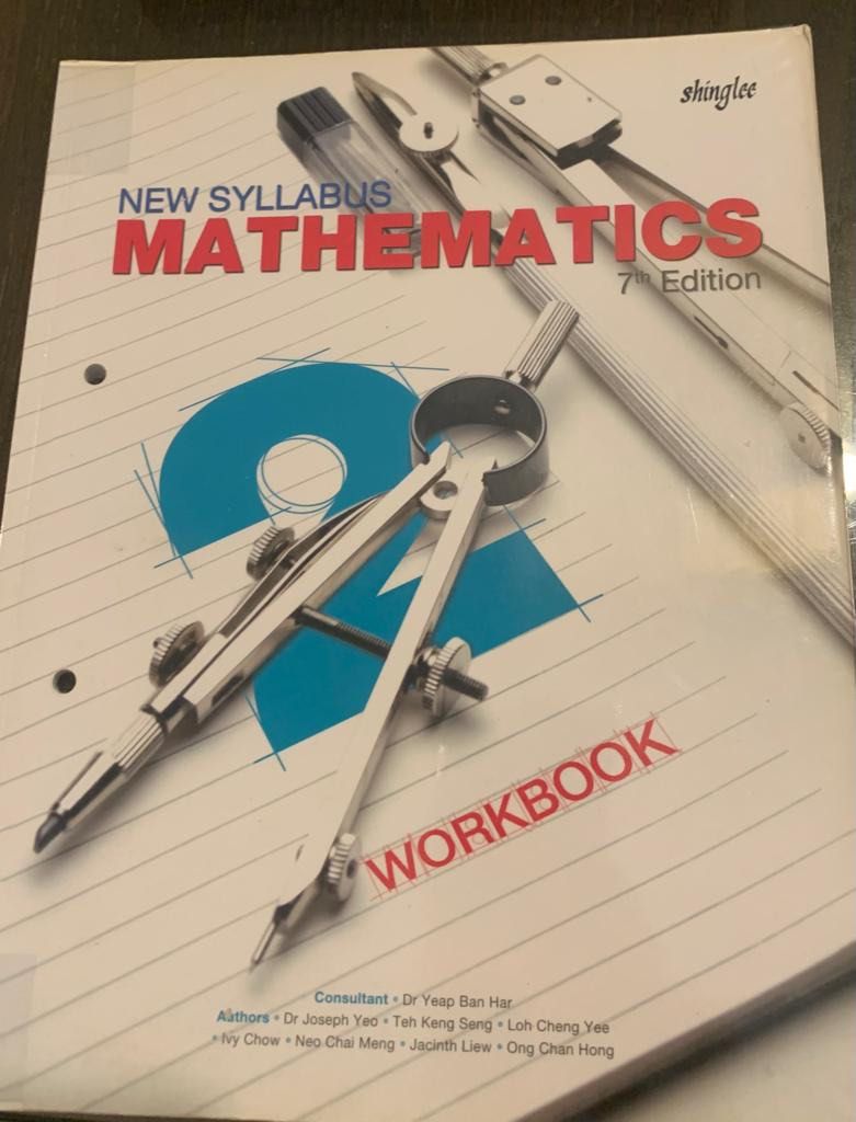 Secondary 2 Math textbook and workbook, Hobbies & Toys, Books ...