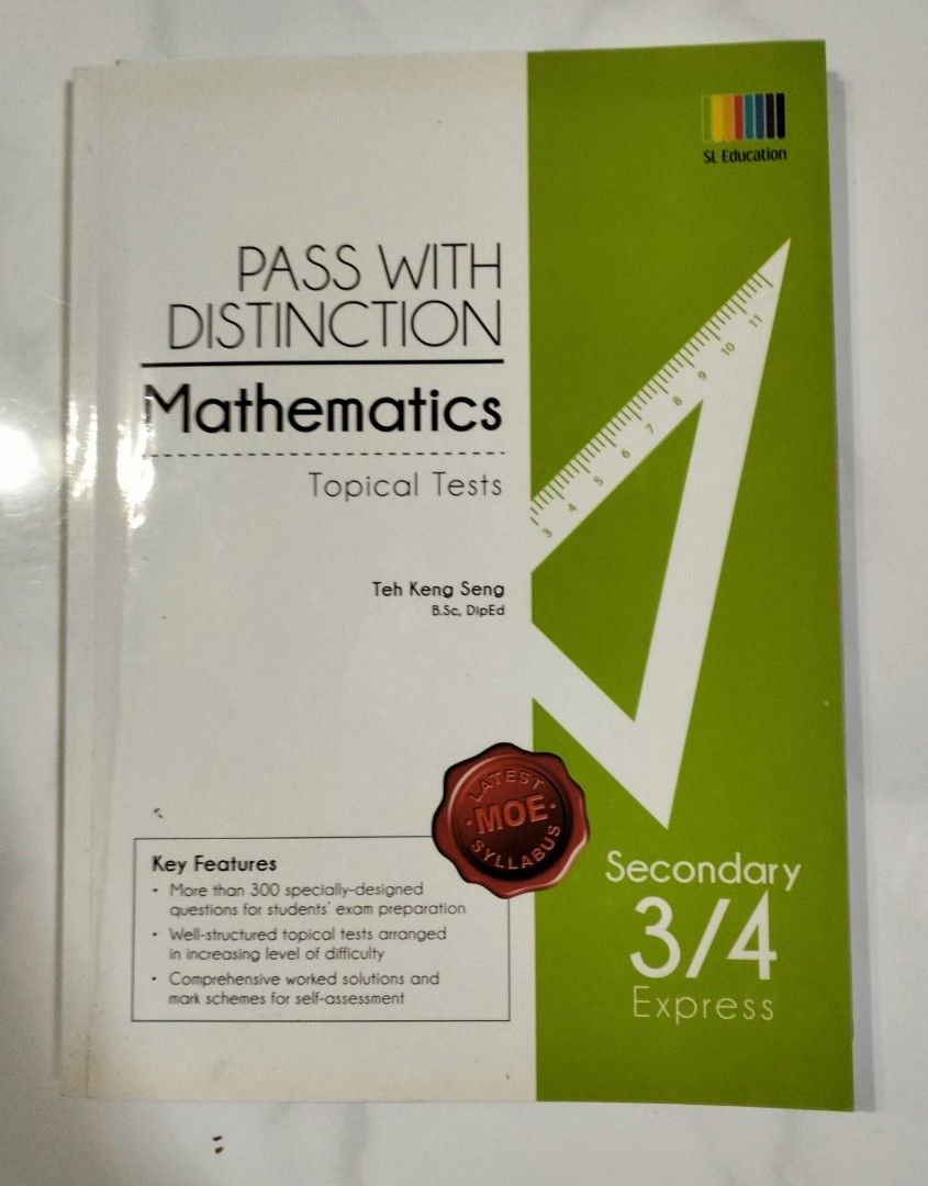 Secondary 3 4 math, Hobbies & Toys, Books & Magazines, Assessment Books ...