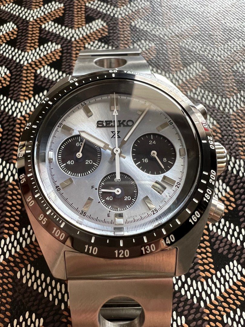 Seiko Speedtimer Ice Panda, Men's Fashion, Watches & Accessories ...