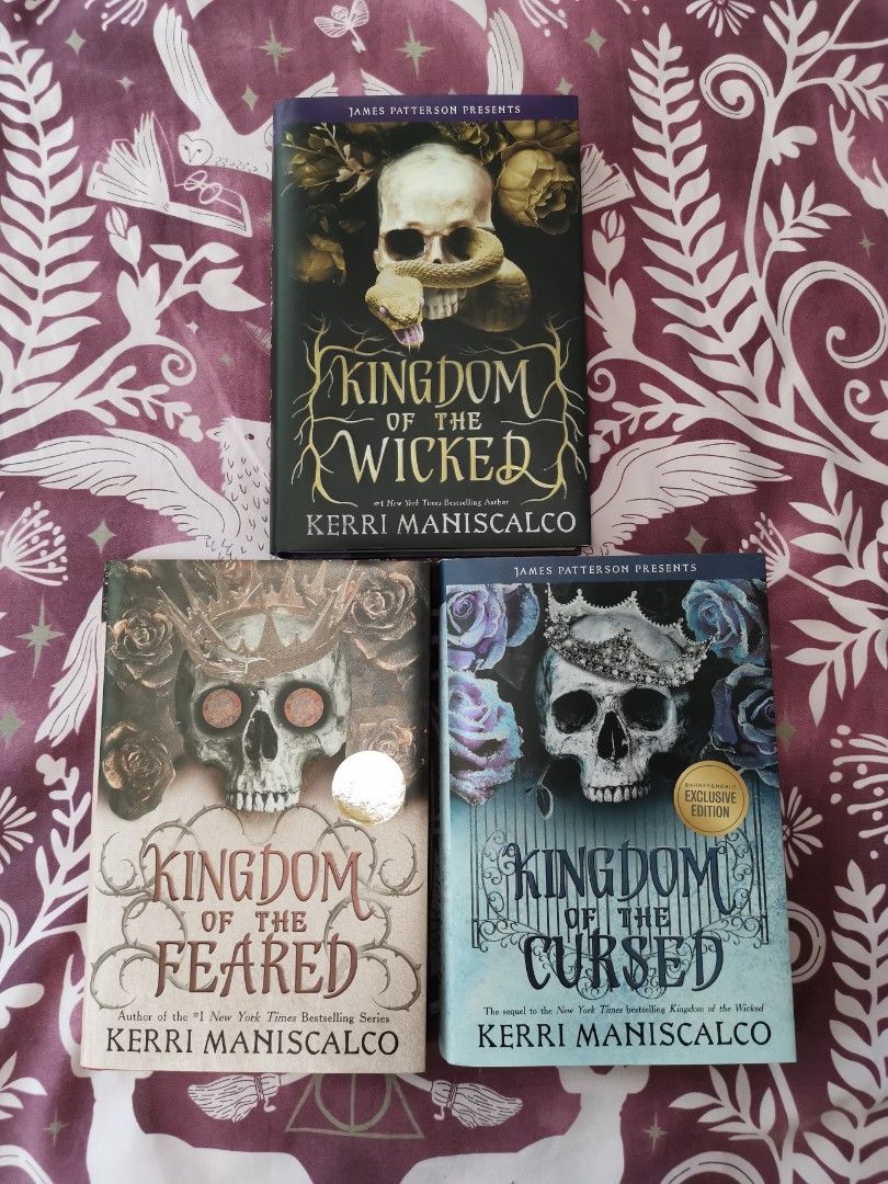 Set: Kingdom of the Wicked Trilogy Barnes and Noble Exclusive, Hobbies ...