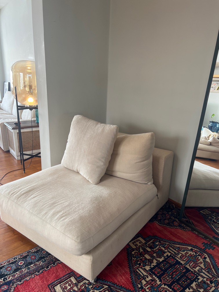 Set of Lounger / Reading Chair, Furniture & Home Living, Furniture ...