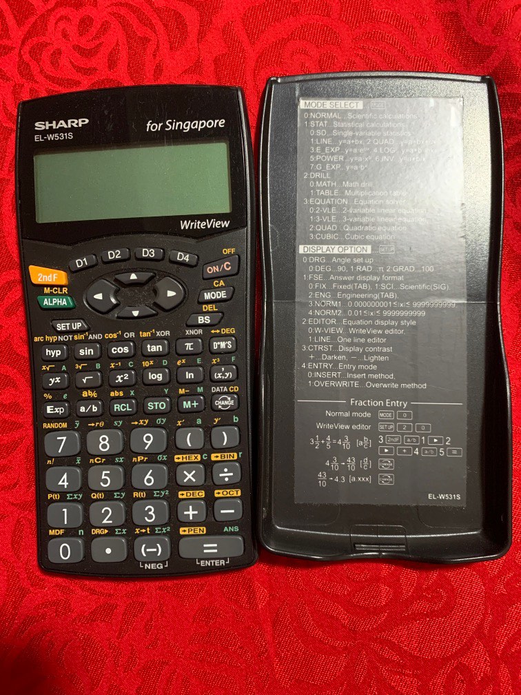 sharp calculator, Hobbies & Toys, Stationery & Craft, Stationery ...