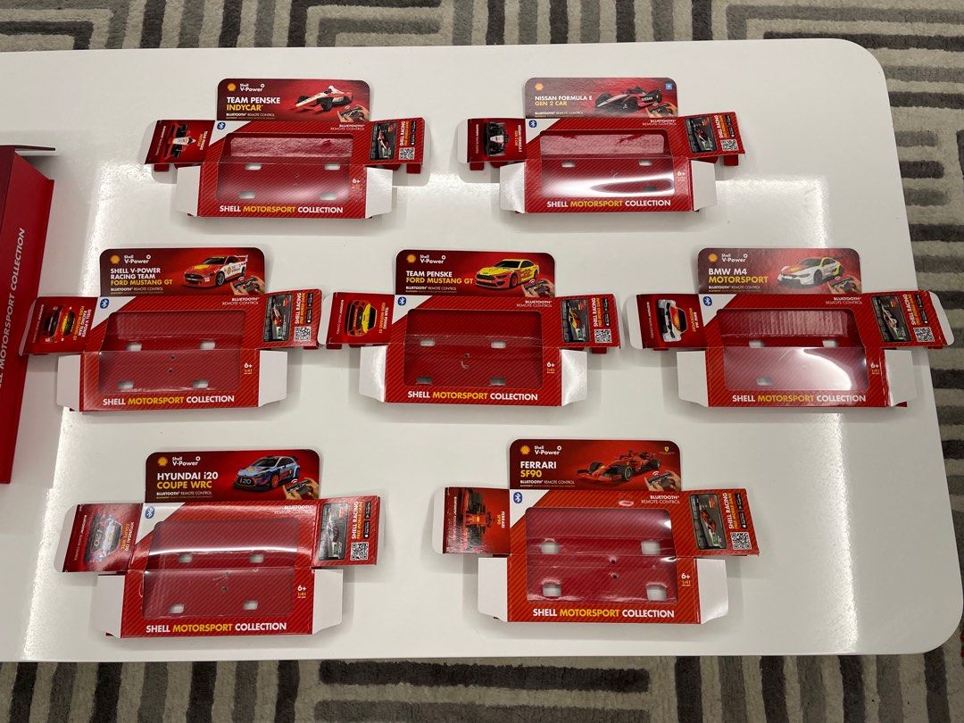 Shell Motorsport Collectibles 2022 Full Set, Hobbies & Toys ...