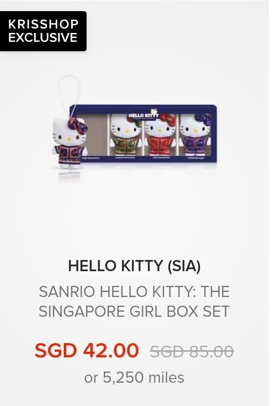 SIA Hello Kitty Plush x4, Hobbies & Toys, Memorabilia & Collectibles ...