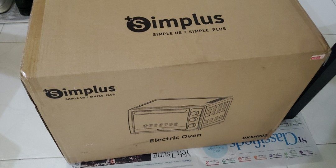 Toaster Oven Simplus 28L Mid-Size, TV & Home Appliances, Kitchen ...