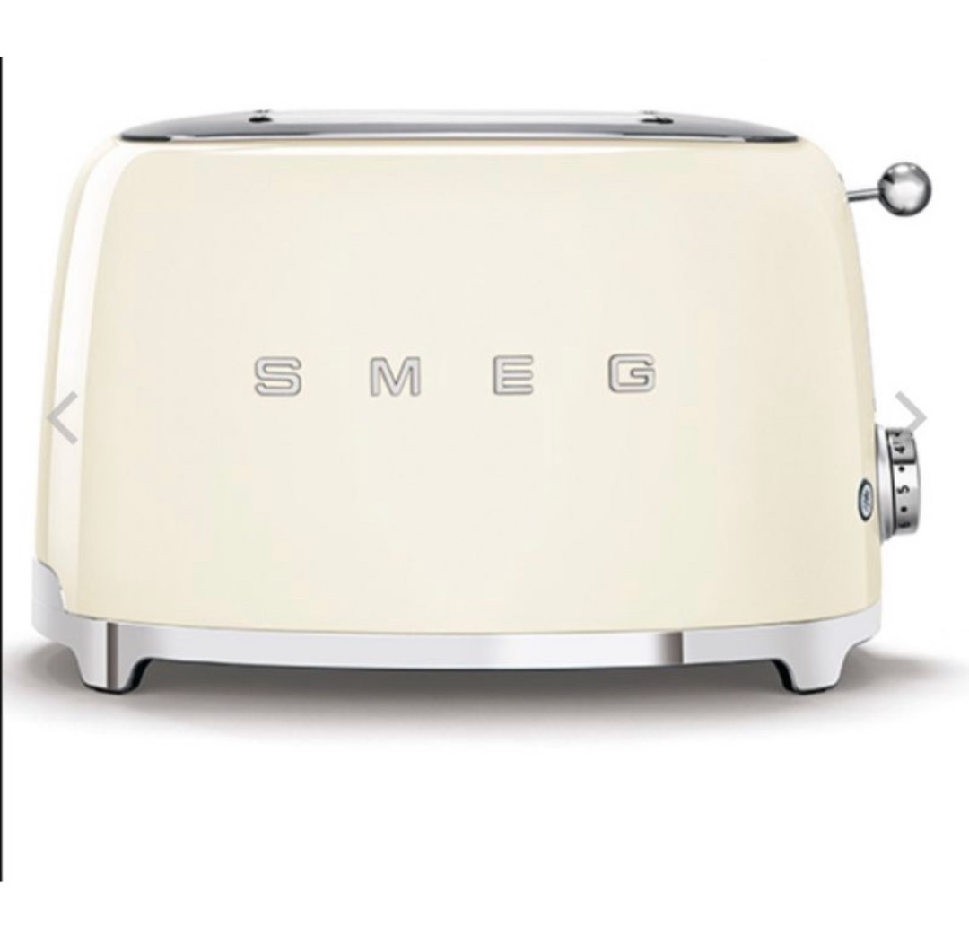 Smeg Toaster (Cream), Furniture & Home Living, Kitchenware & Tableware ...