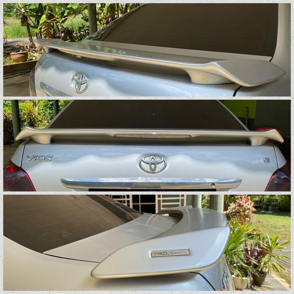 Spoiler Vios TRD * Asal Dari Body Vios, Auto Accessories on Carousell