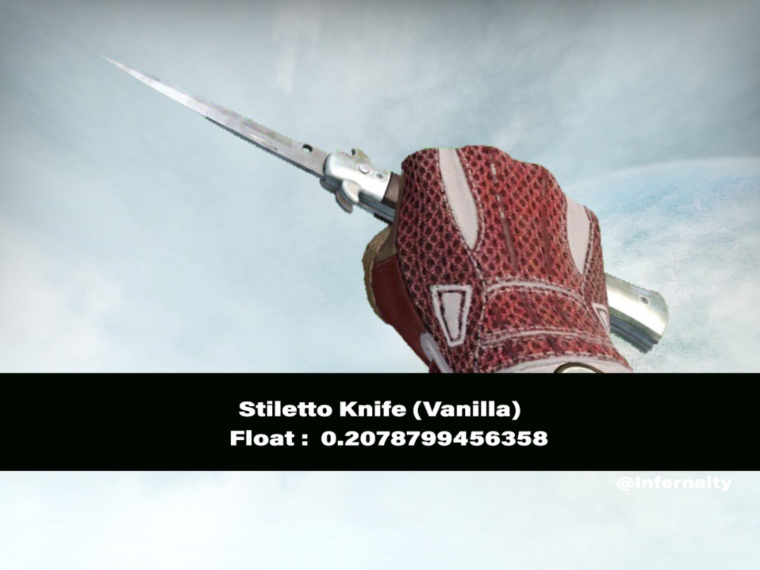 Stiletto Knife VANILLA CSGO SKINS KNIVES, Video Gaming, Gaming ...