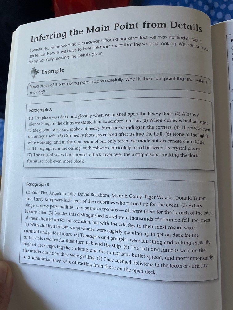 Summary Writing Guide Hobbies Toys Books Magazines Assessment