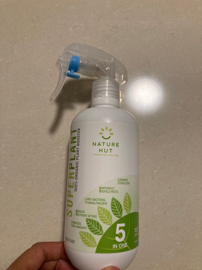 SUPERPLANT 5-In-1 Organic Plant Booster (Nature Hut), Furniture & Home ...