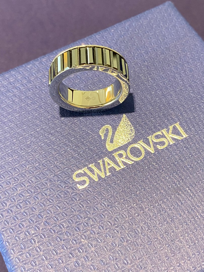 Swarovski Black Crystal Ring from SWAROVSKI, Women's Fashion, Jewelry ...