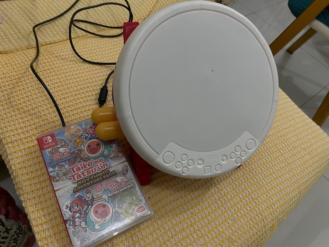 Taiko Drums Controller, Video Gaming, Video Games, Nintendo on Carousell