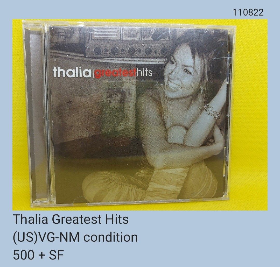 Thalia Greatest Hits CD (unsealed), Hobbies & Toys, Music & Media, CDs ...