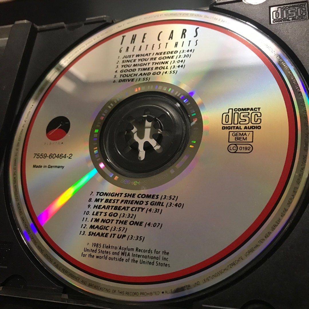 The Cars CD (Box Aus), Hobbies & Toys, Music & Media, CDs & DVDs on ...