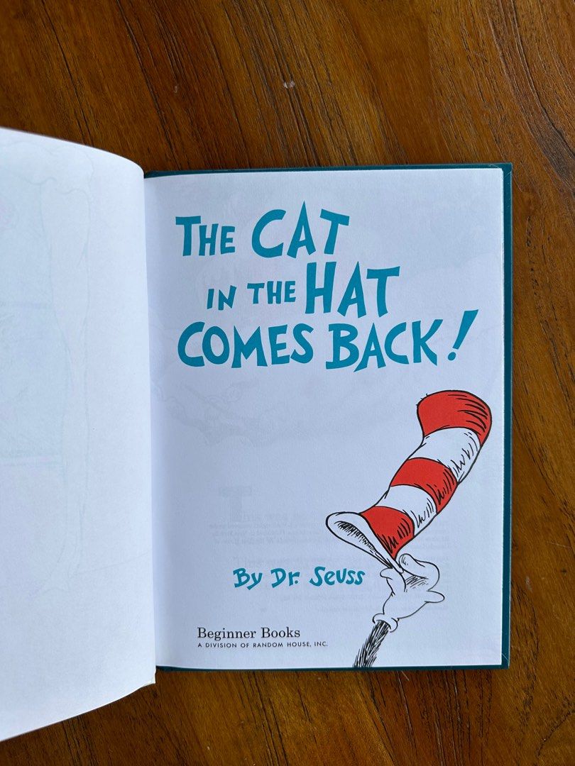 The Cat In The Hat Comes Back, Buku & Alat Tulis, Buku Anak-Anak di ...