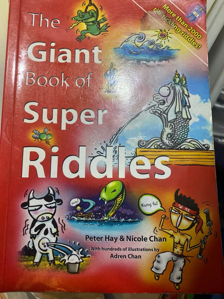 The giant book of super riddles, Hobbies & Toys, Books & Magazines ...
