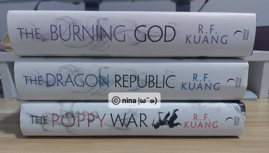 The Poppy War Trilogy | The Poppy War | The Dragon Republic | The ...