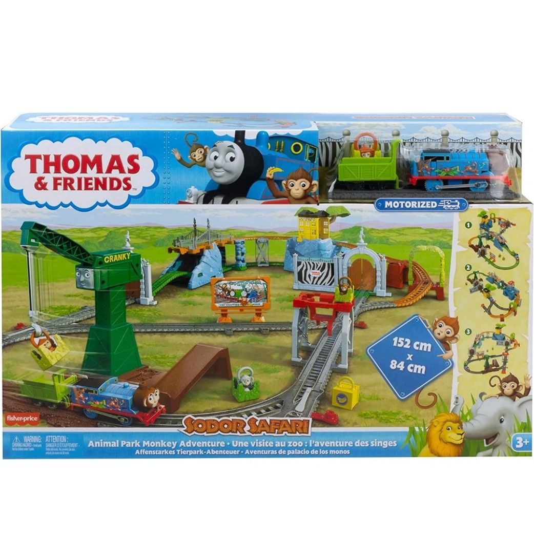 Thomas Train Sodor Safari Animal Park Monkey Adventure, Hobbies & Toys ...