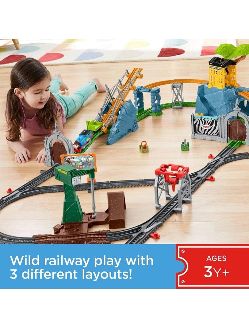 Thomas Train Sodor Safari Animal Park Monkey Adventure, Hobbies & Toys ...